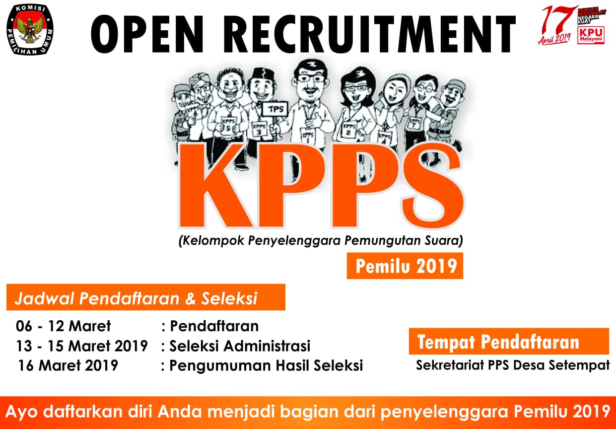 Rekrutmen Awal Pembentukan KPPS dilaksanakan oleh PPS Segoroyoso ...